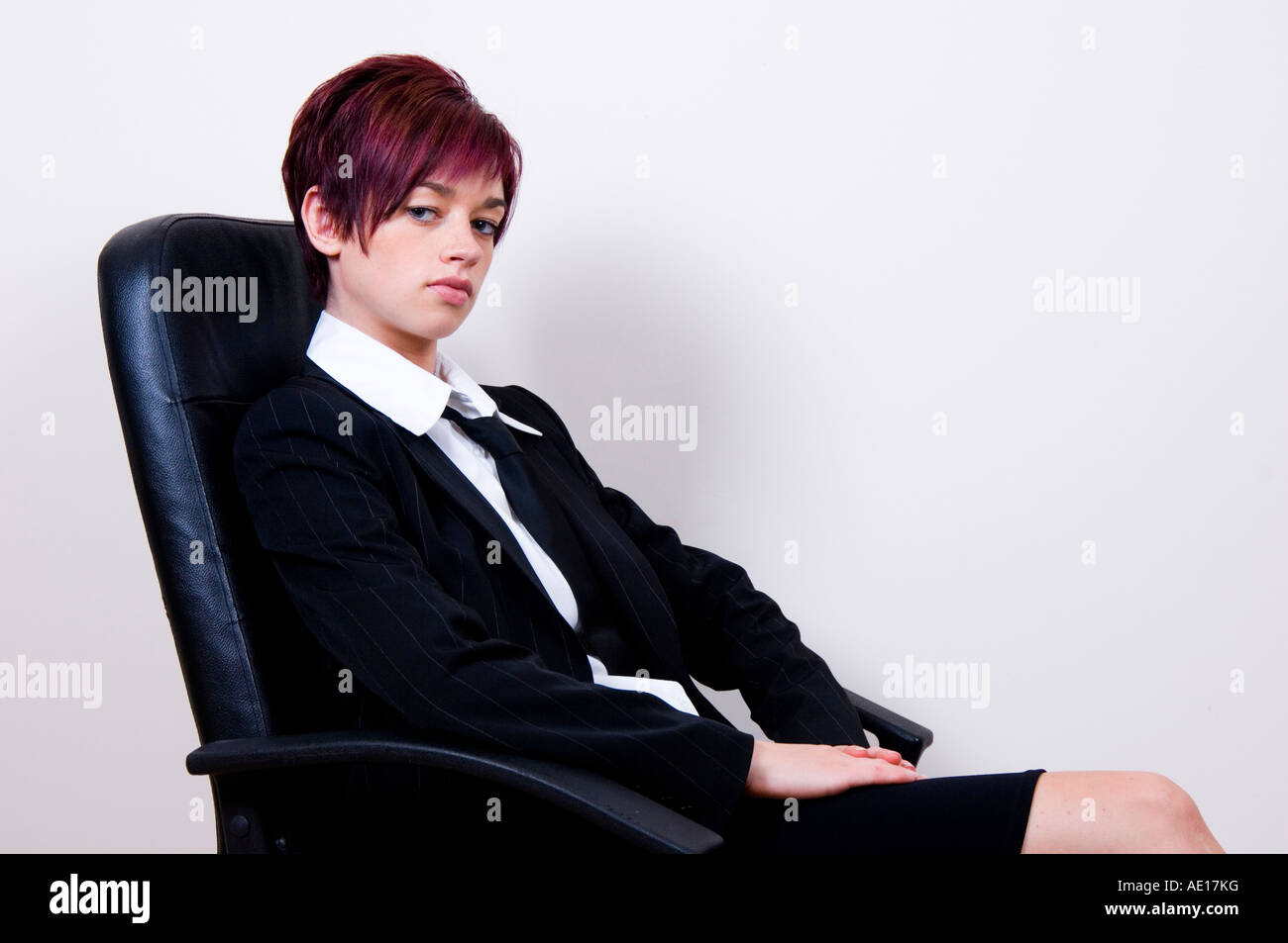 Serious bossy woman business hi-res stock photography and images - Alamy