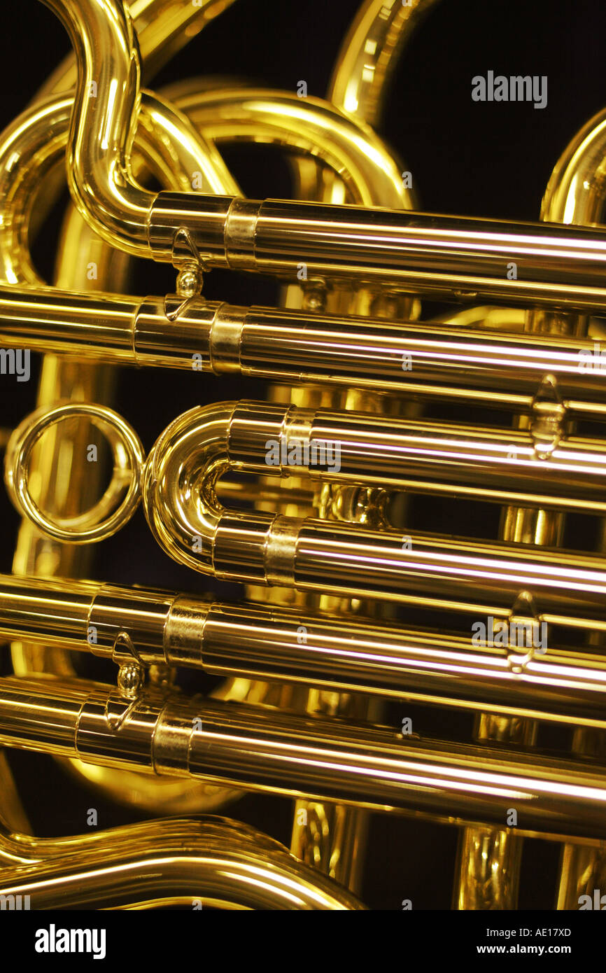 detail of brass musical instrument Stock Photo - Alamy