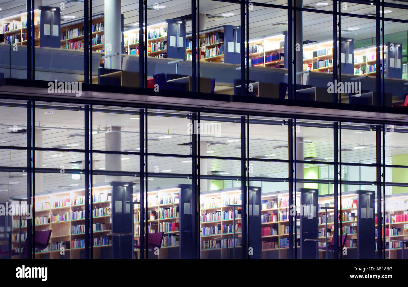 modern library building Stock Photo - Alamy