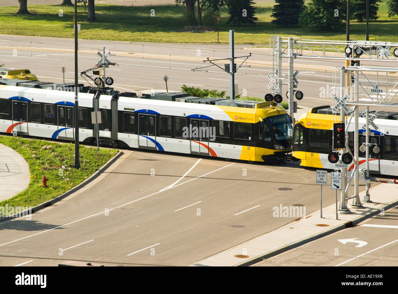 Light rail minnesota hi-res stock photography and images - Alamy