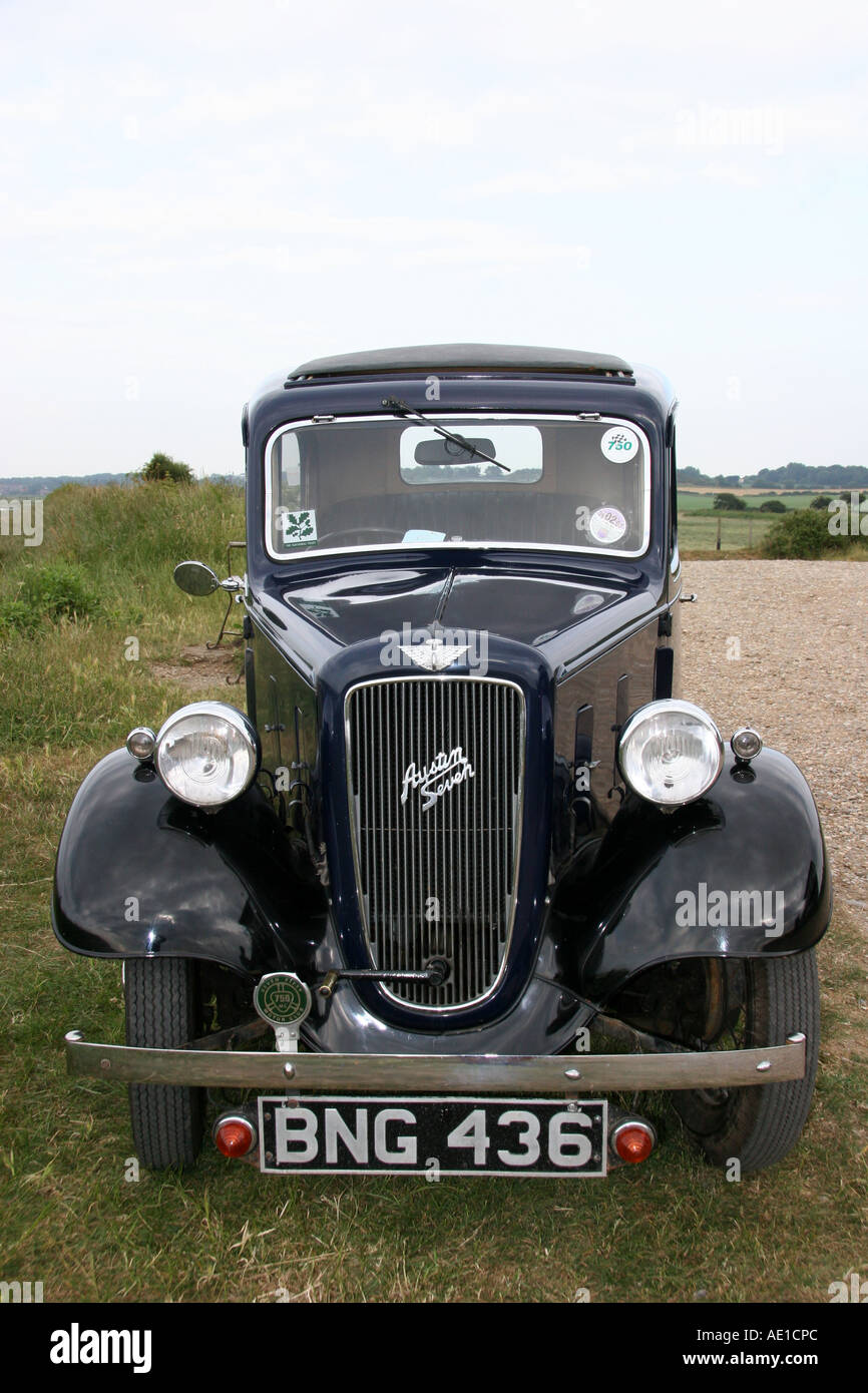 Vintage austin seven car parked hi-res stock photography and images - Alamy