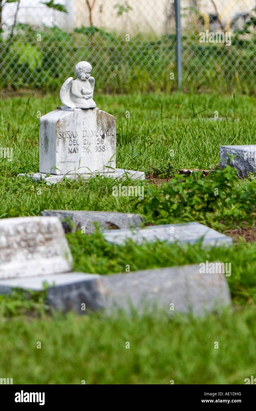 1950's era Human Grave Sites in a Field of Green Grass Stock Photo - Alamy