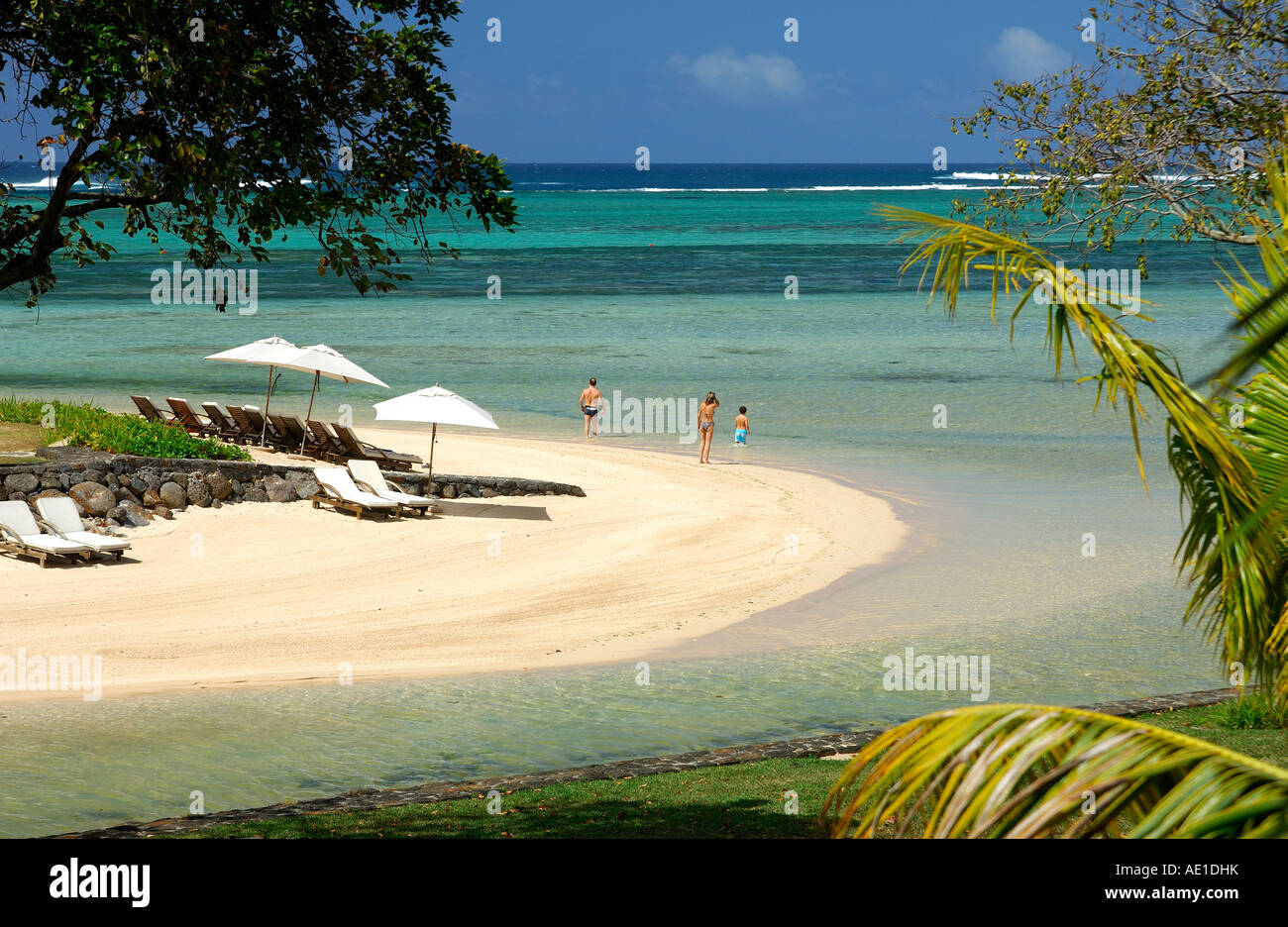 On the beaches of Mauritius Stock Photo - Alamy