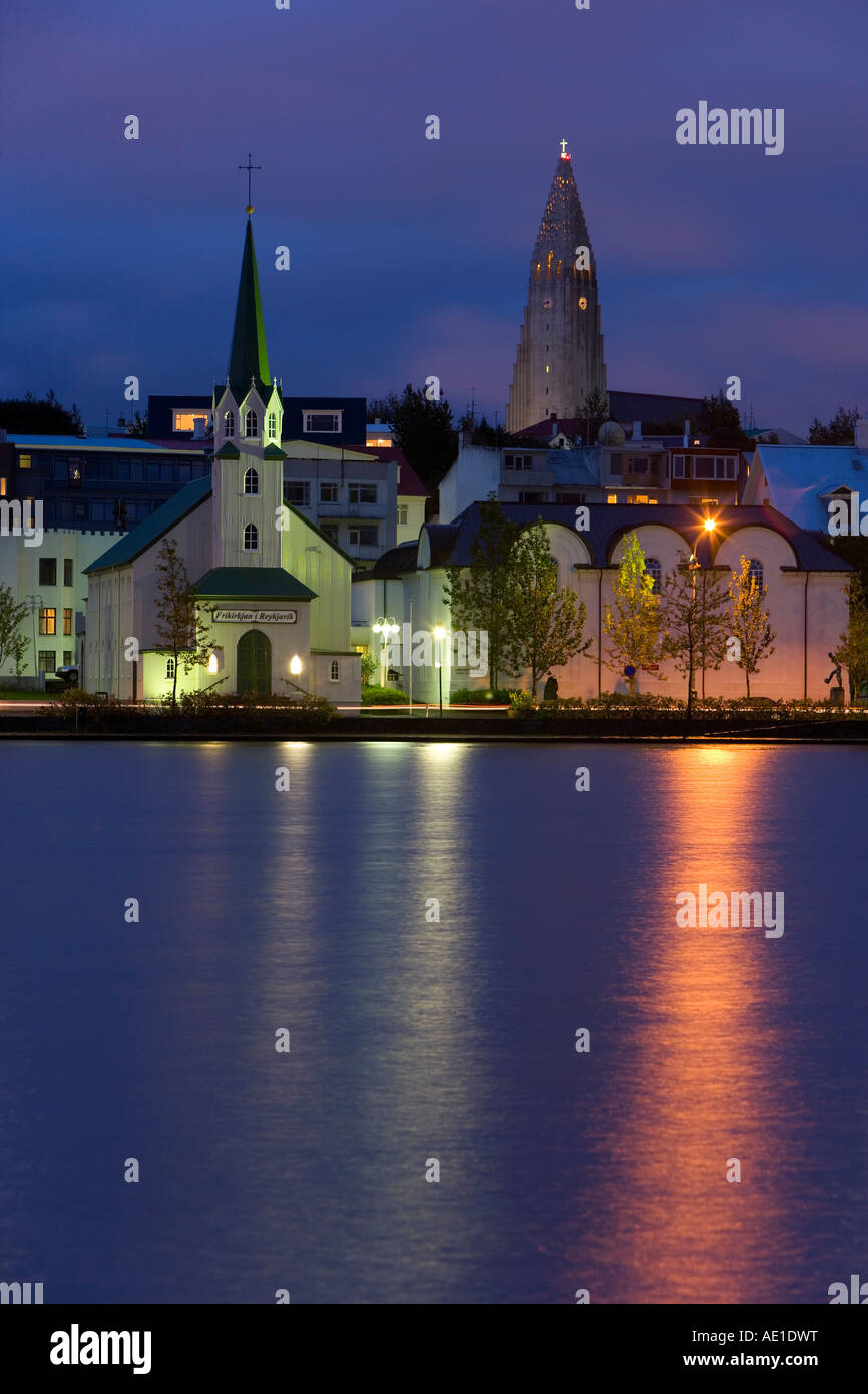 The frikirkjan i reykjavik hi-res stock photography and images - Alamy