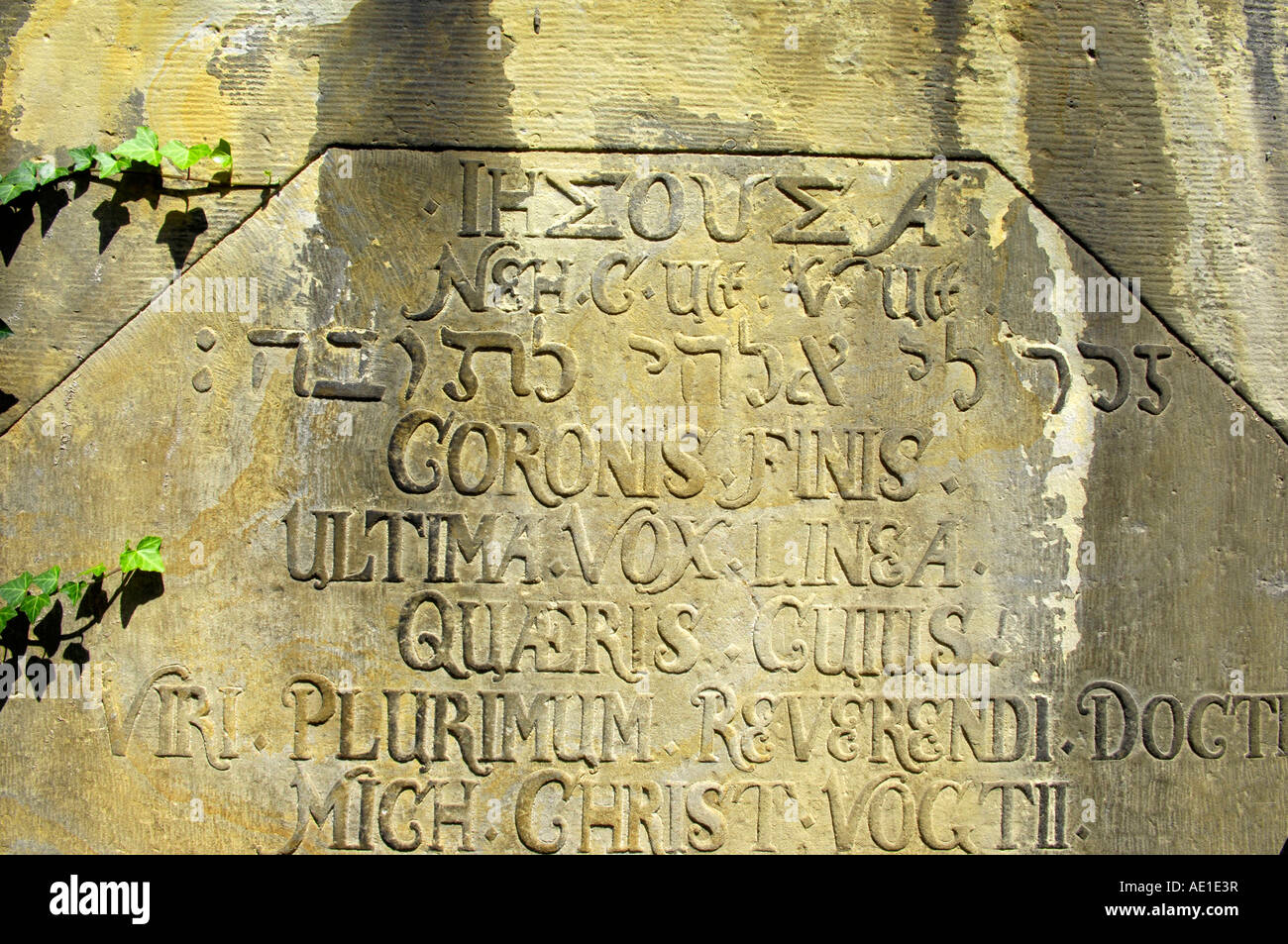 text jewish yiddish stone inscription old ancient town church stadt ...
