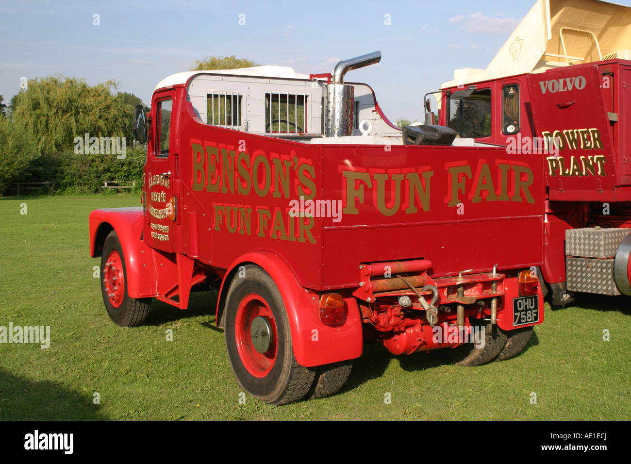 Classic British Trucks Stock Photo - Alamy
