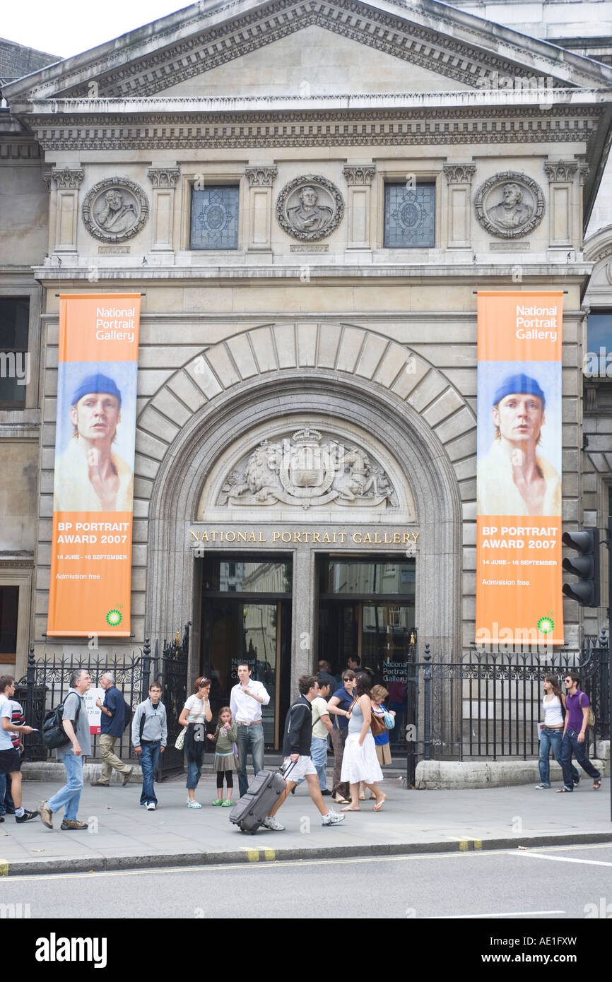 National Portrait Gallery London England Stock Photo - Alamy