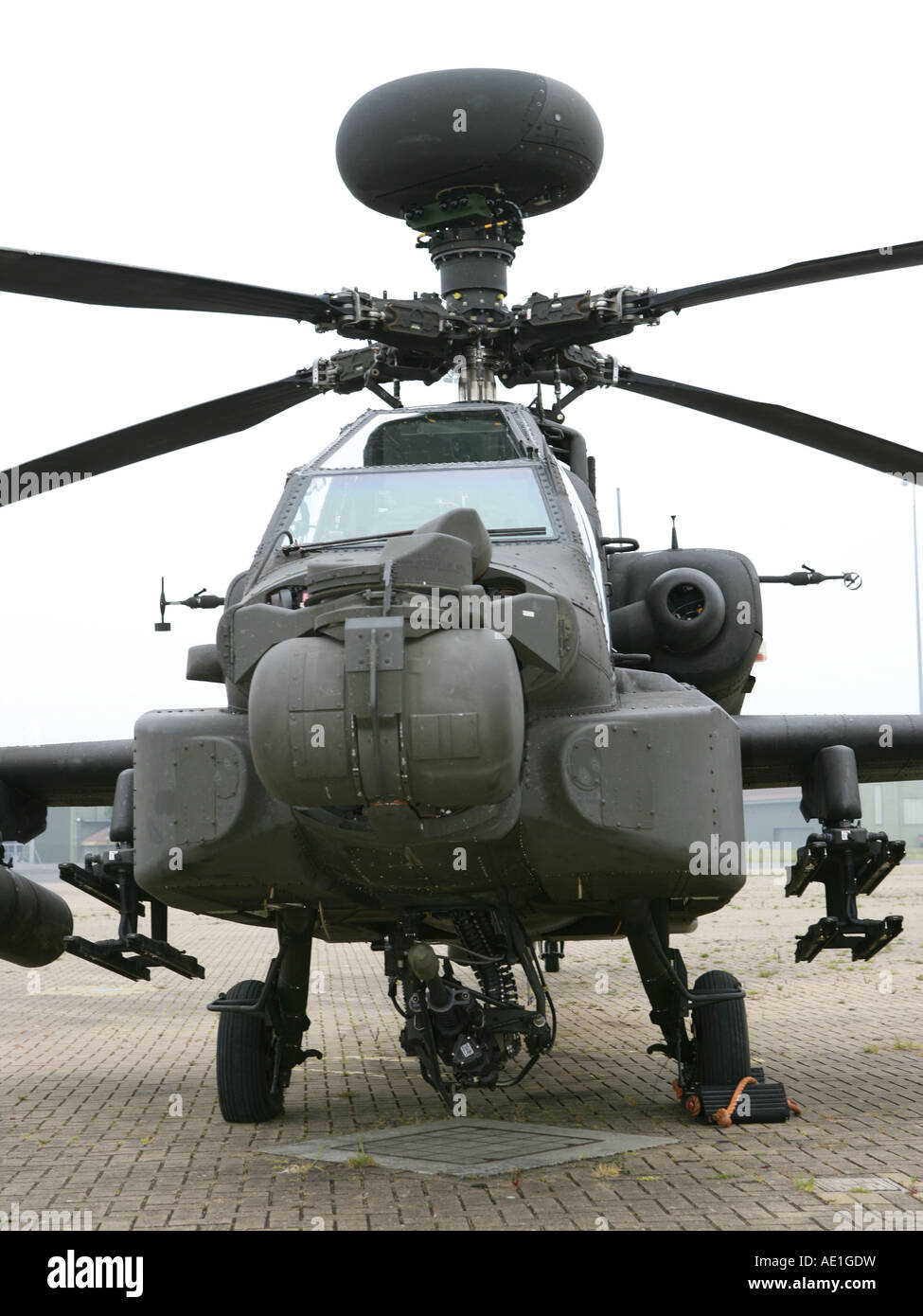 Army Boeing AH Apache UK Military helicopter Stock Photo - Alamy