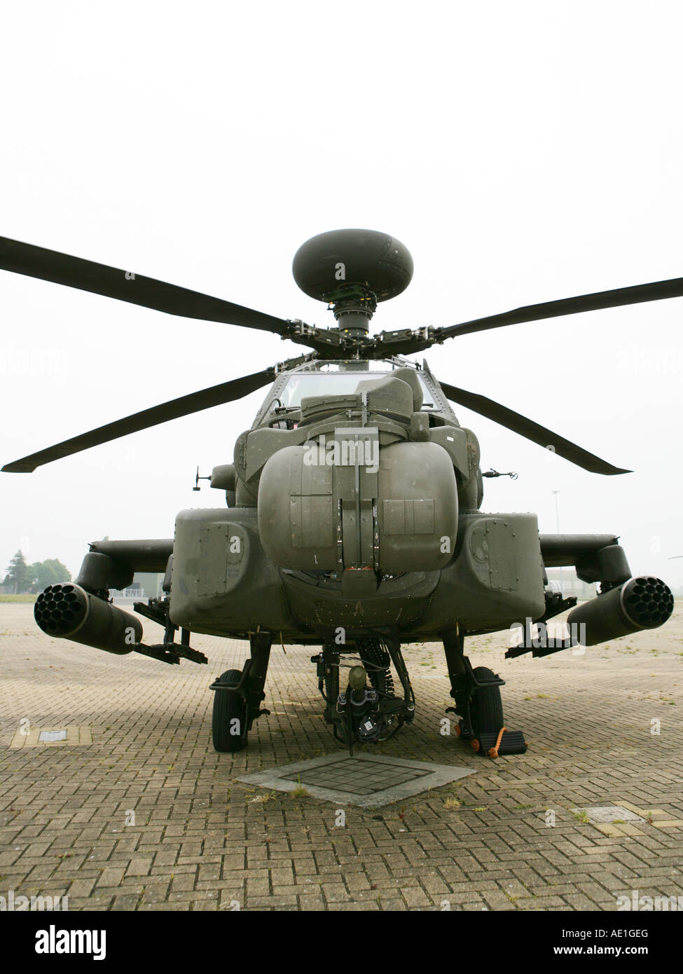 Army Boeing AH Apache helicopter Stock Photo - Alamy