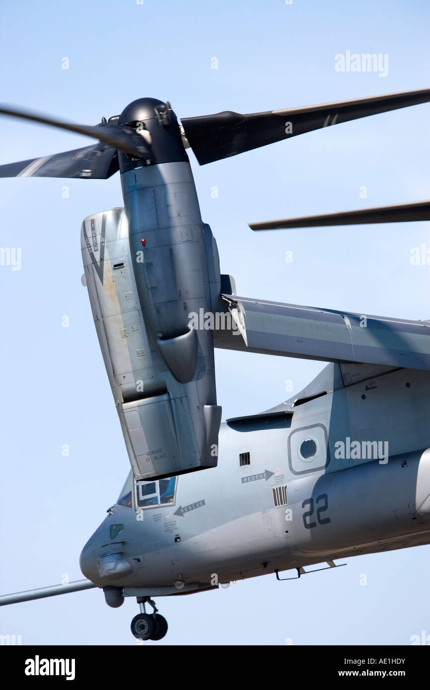 V 22 Osprey tiltrotor vertical short takeoff and landing VSTOL Stock ...