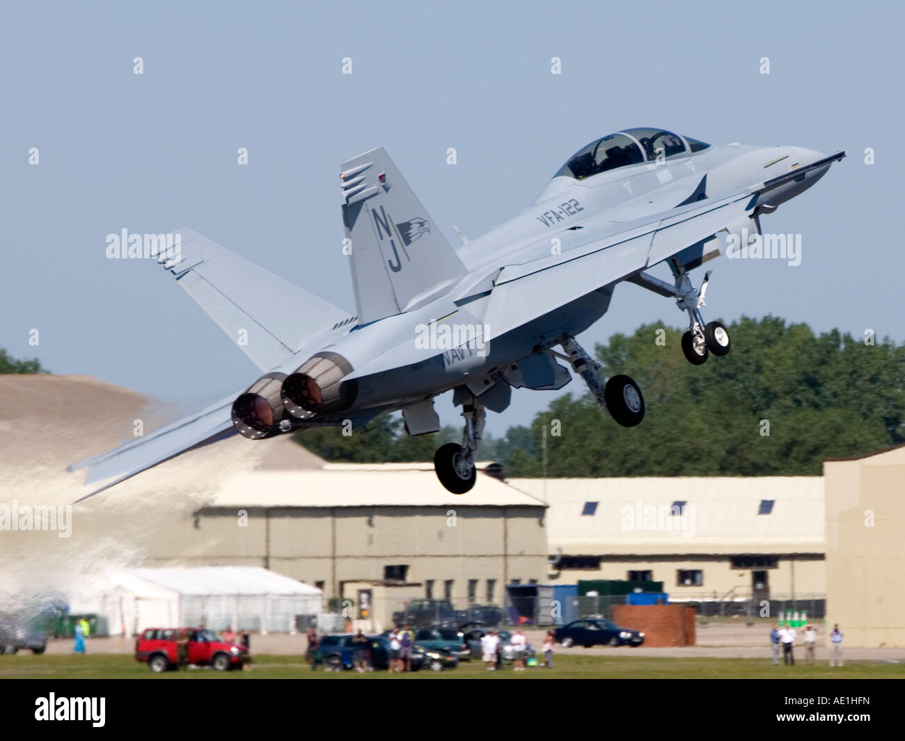 Airforce F18 FA18 Super Hornet Stock Photo - Alamy