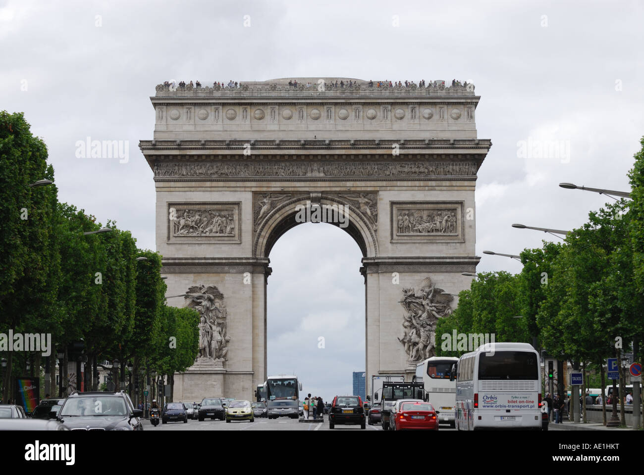 arc de triomph Stock Photo - Alamy