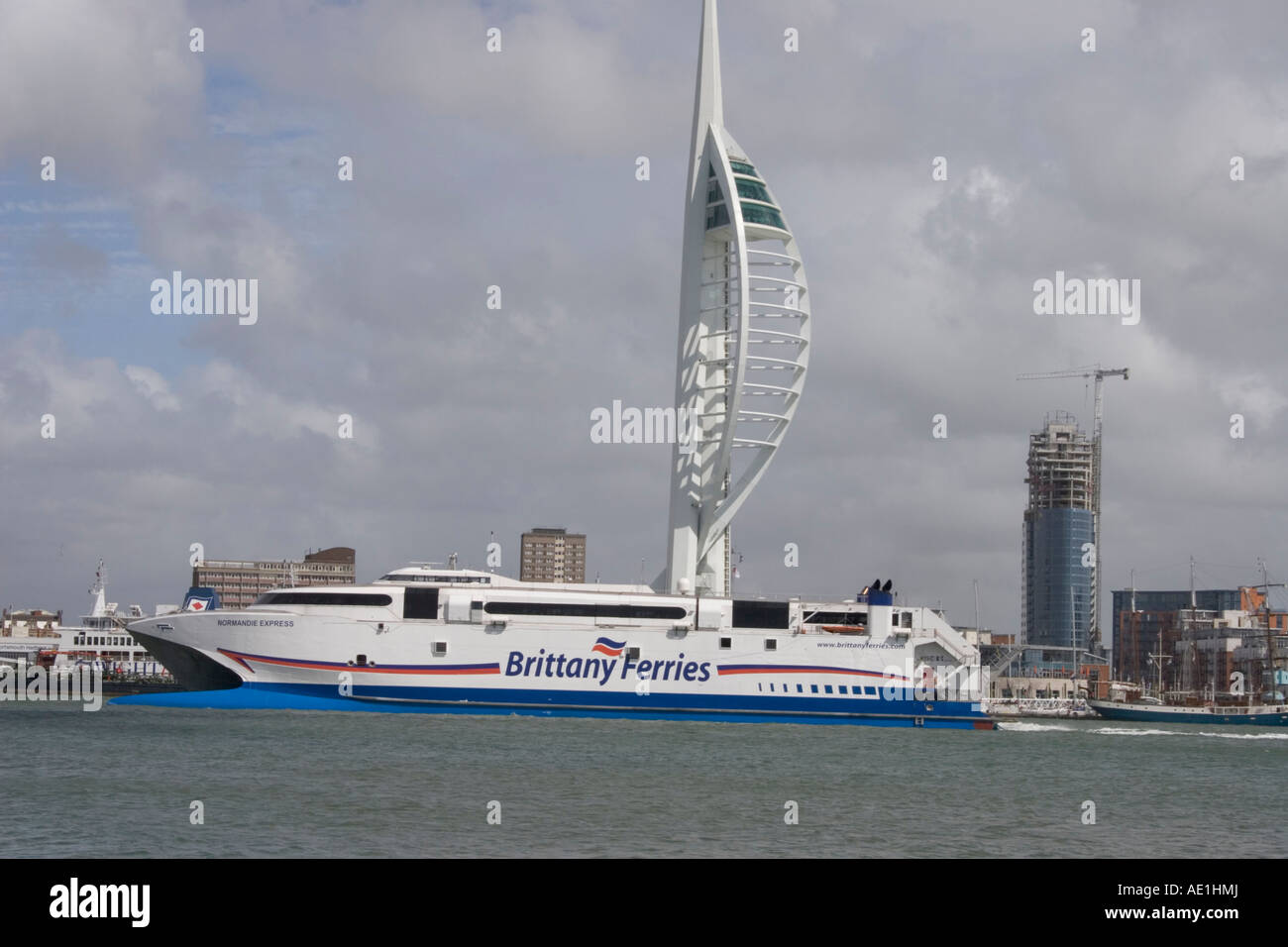 Brittany ferries normandie ship hi-res stock photography and images - Alamy