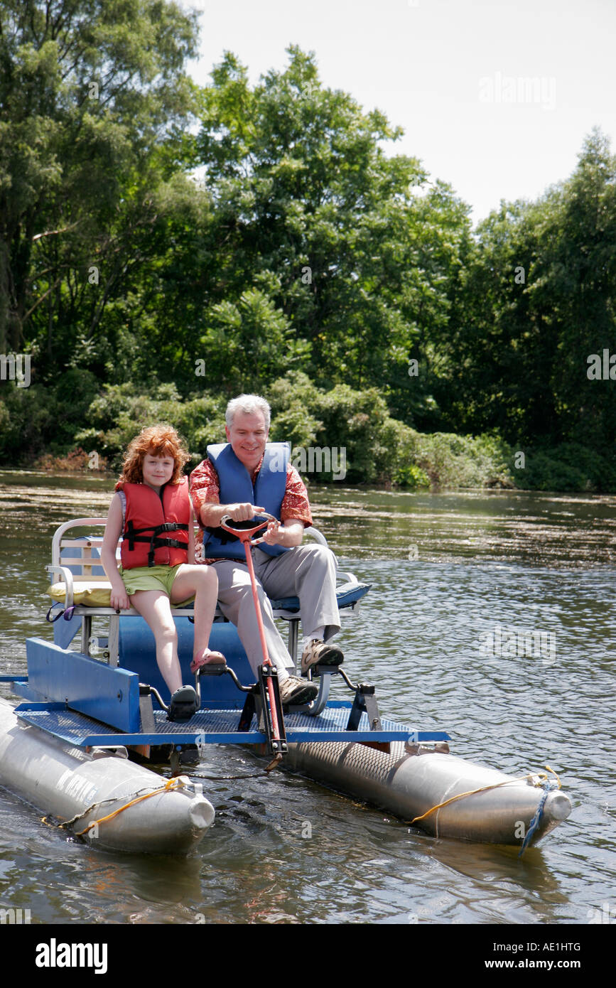 Ann Arbor Michigan,Gallup Park,Huron River,pontoon paddleboat ...