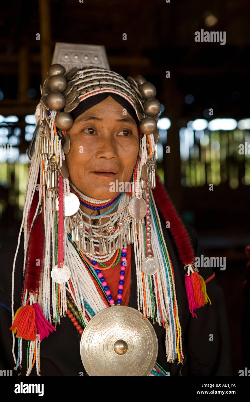 Akha hilltribe hat hi-res stock photography and images - Alamy