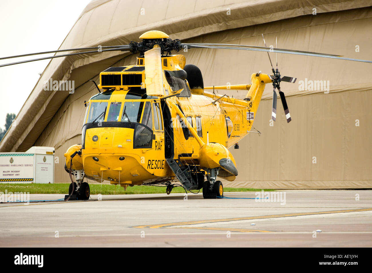 Westland Sea King Helicopter Seaking Stock Photo - Alamy
