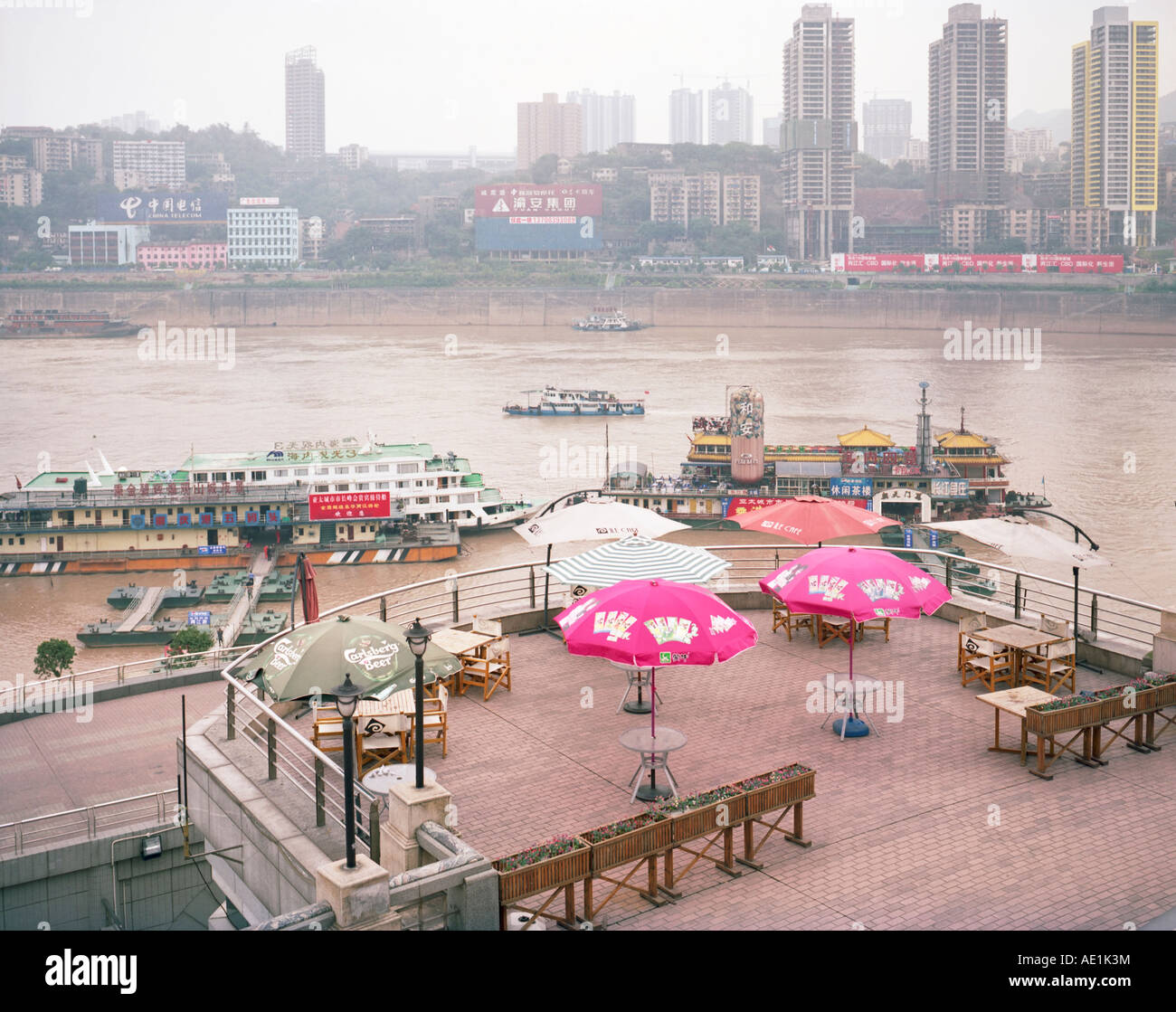 Chongqing River Harbour, China Stock Photo - Alamy