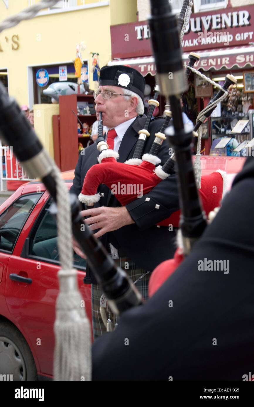 Irish Pipe and Drum Band, County Limerick Stock Photo - Alamy
