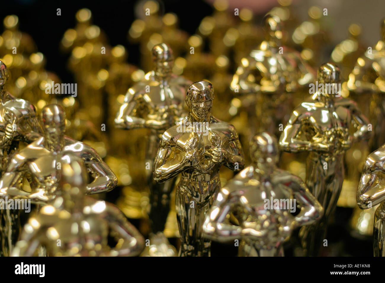 Academy Awards Trophies Hollywood Blvd Hollywood California USA Stock ...