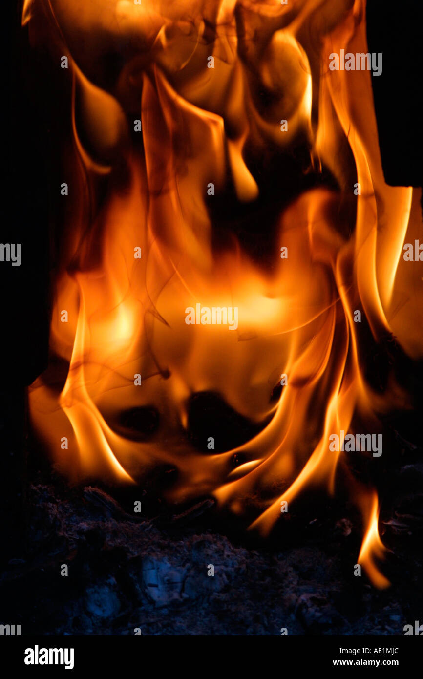 Flames fire captured fast shutter hi-res stock photography and images ...