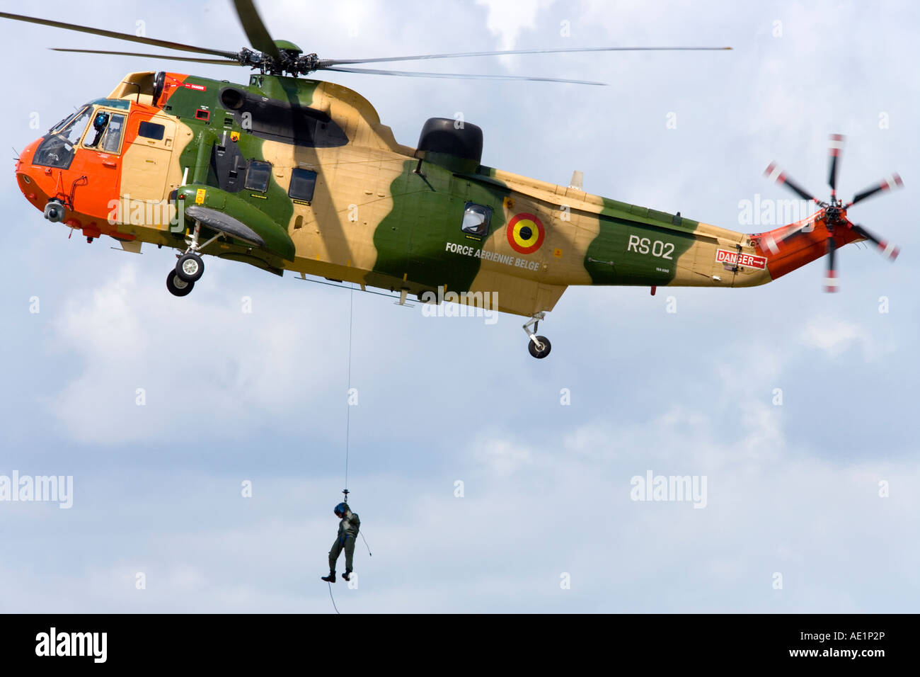 Westland Sea King Helicopter Stock Photo - Alamy