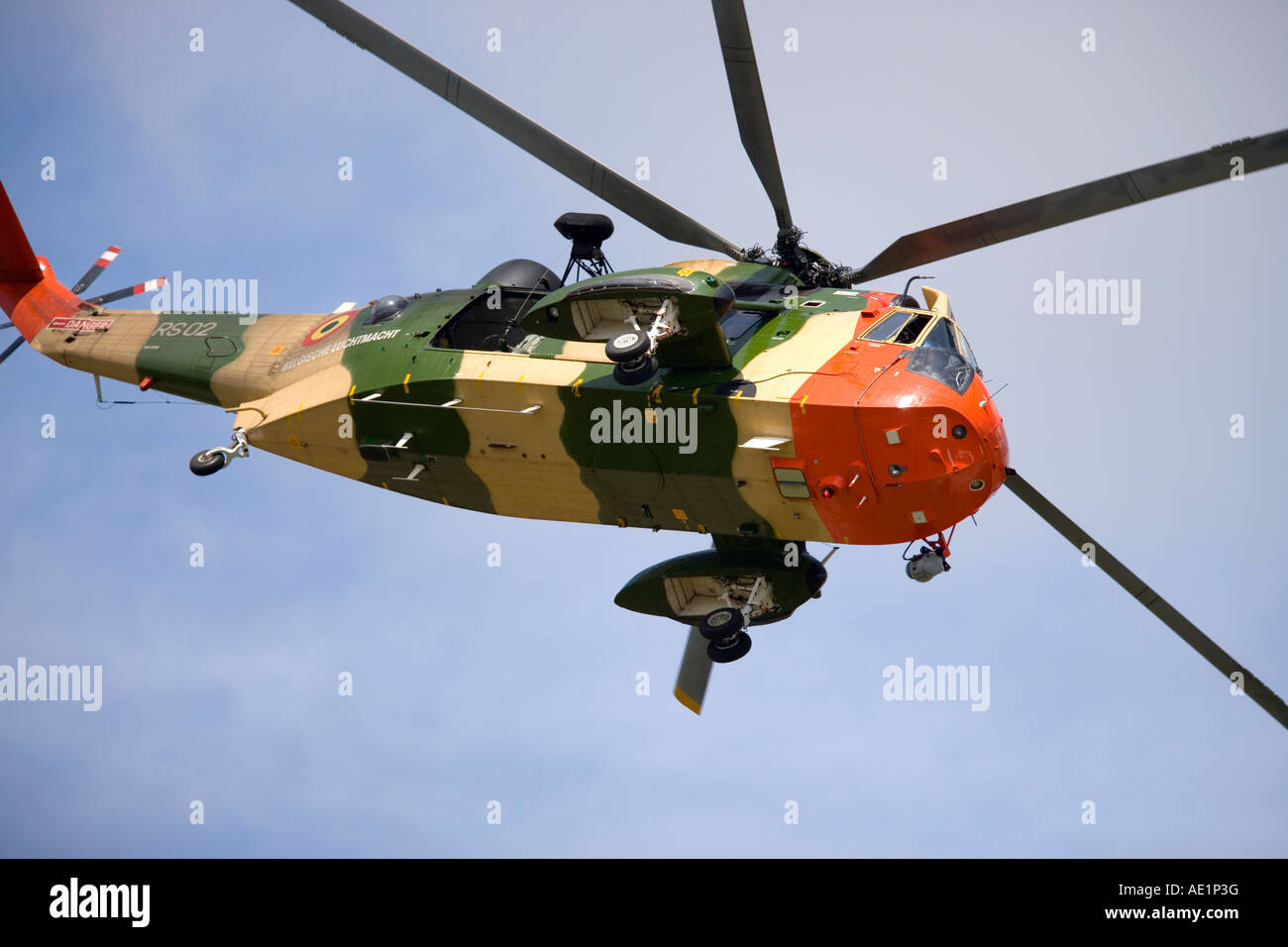 Westland Sea King Helicopter Stock Photo - Alamy