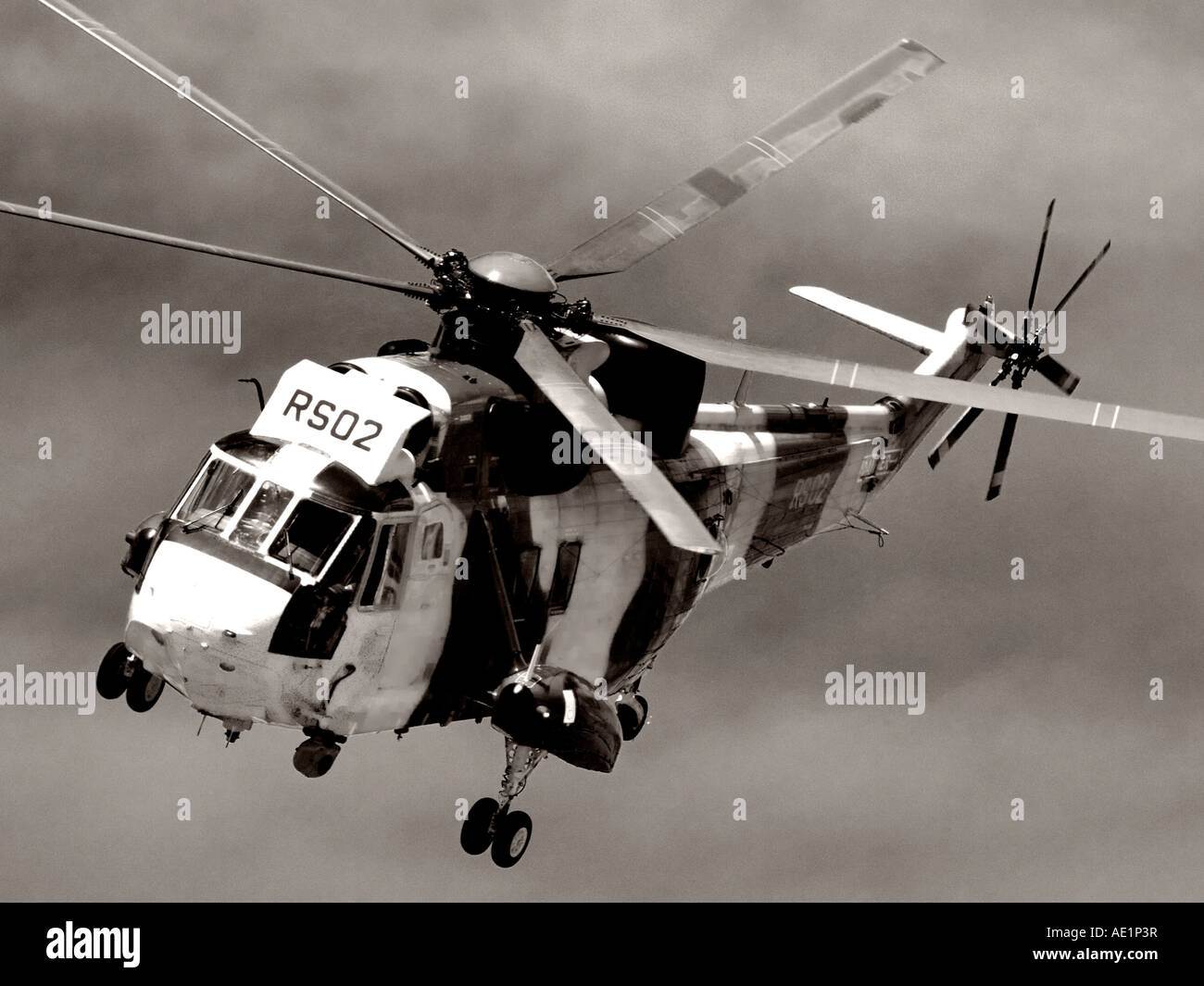 Westland Sea King Helicopter Stock Photo - Alamy
