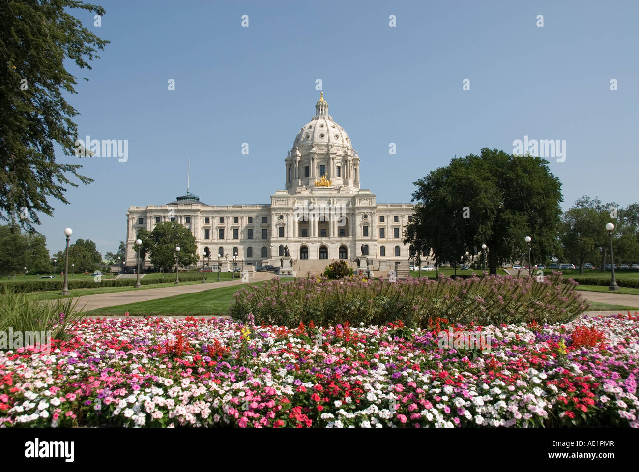 Minnesota Twin Cities Minneapolis Saint Paul The State Capitol Building ...