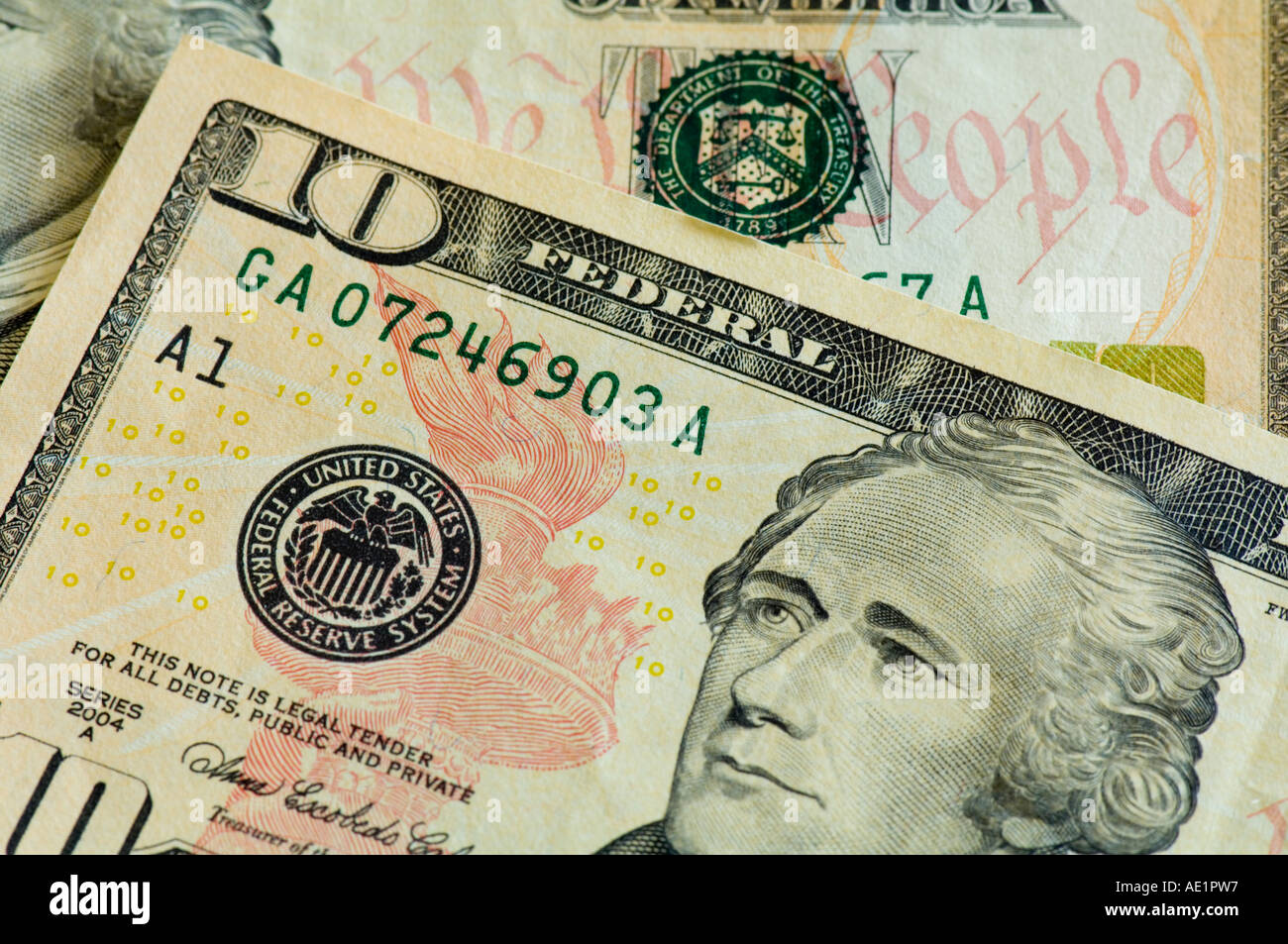 money dollars US Stock Photo - Alamy