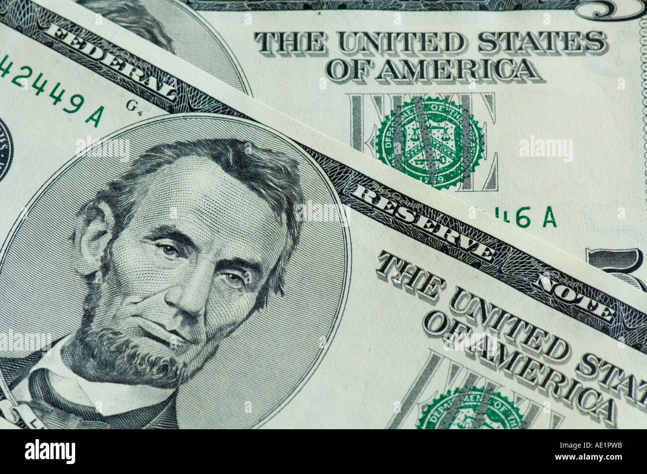 money dollars US Stock Photo - Alamy
