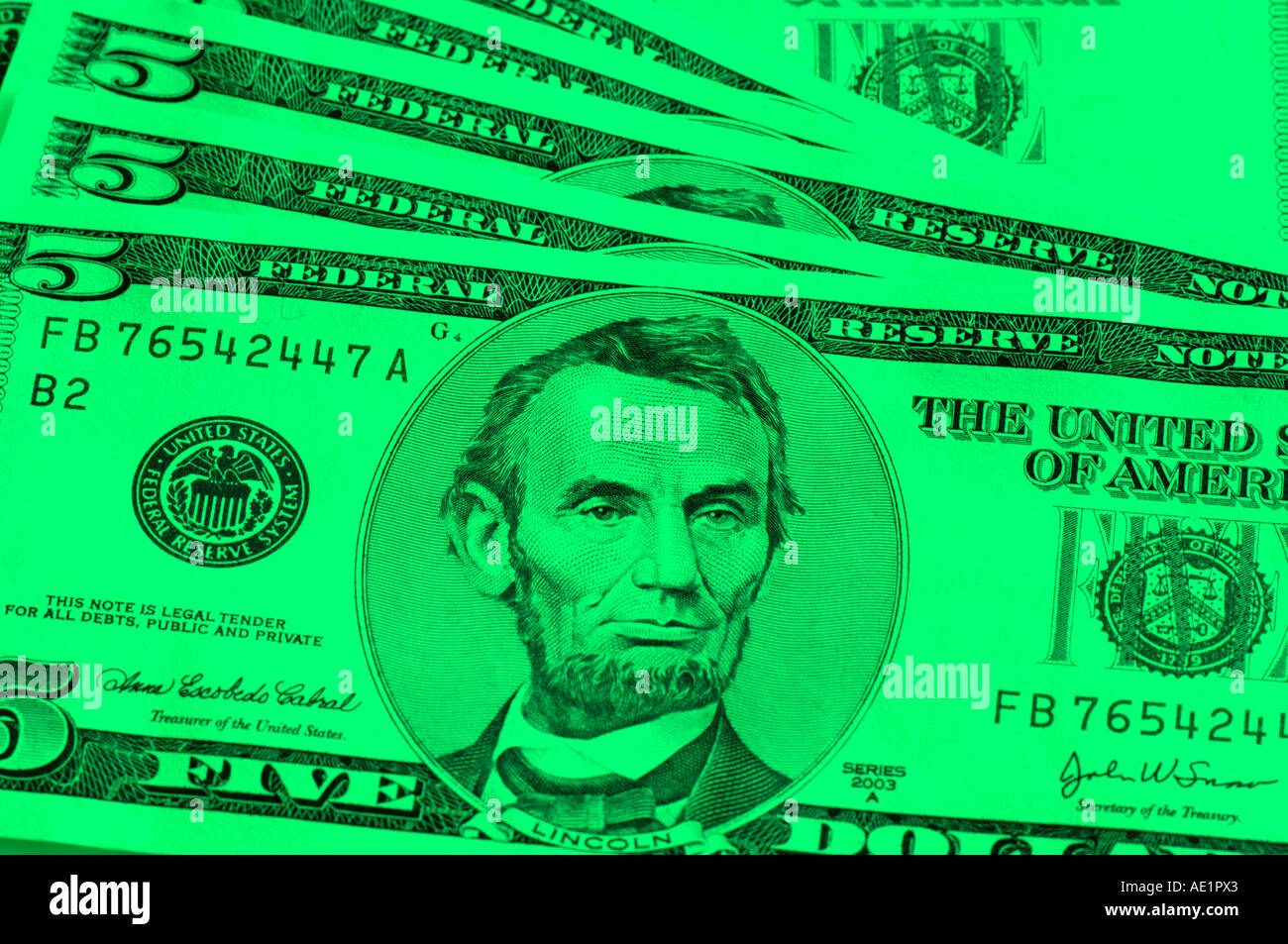 money dollars US Stock Photo - Alamy