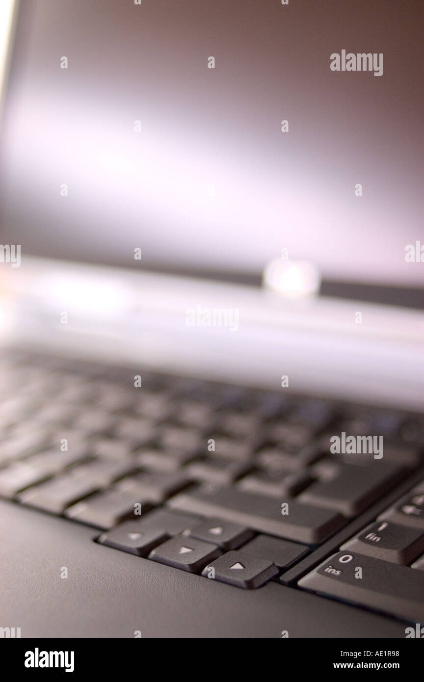 Monitor and keyboard Stock Photo - Alamy