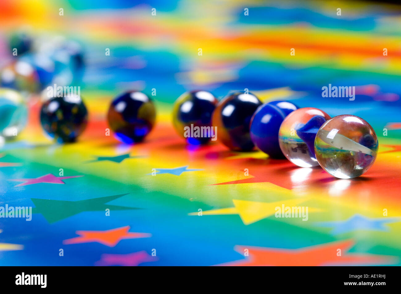 Glass marbles row hi-res stock photography and images - Alamy