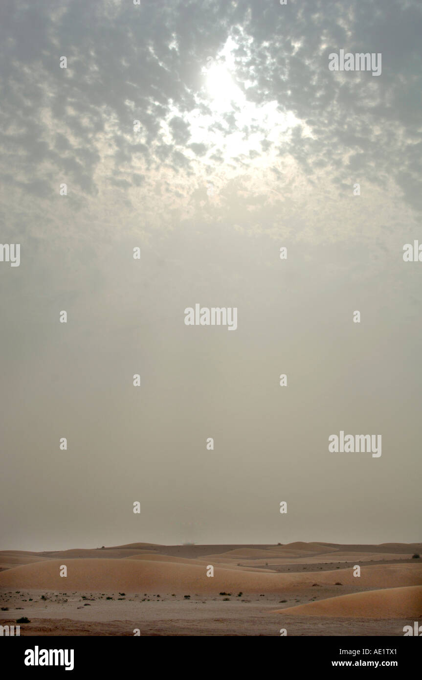 A midday scene in the Saharan desert country of Mauritania Stock Photo ...