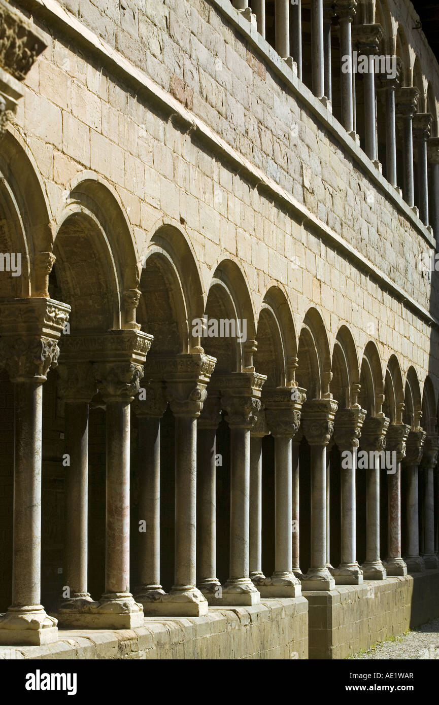 MONASTERY - RIPOLL - CATALONIA - SPAIN Stock Photo - Alamy