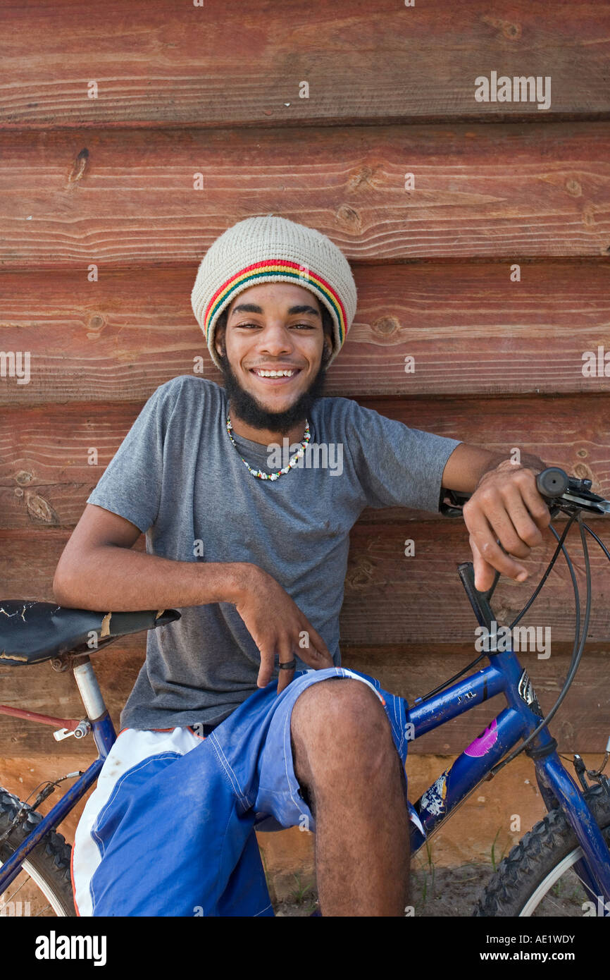 Young creole man La Digue Island Seychelles Stock Photo - Alamy