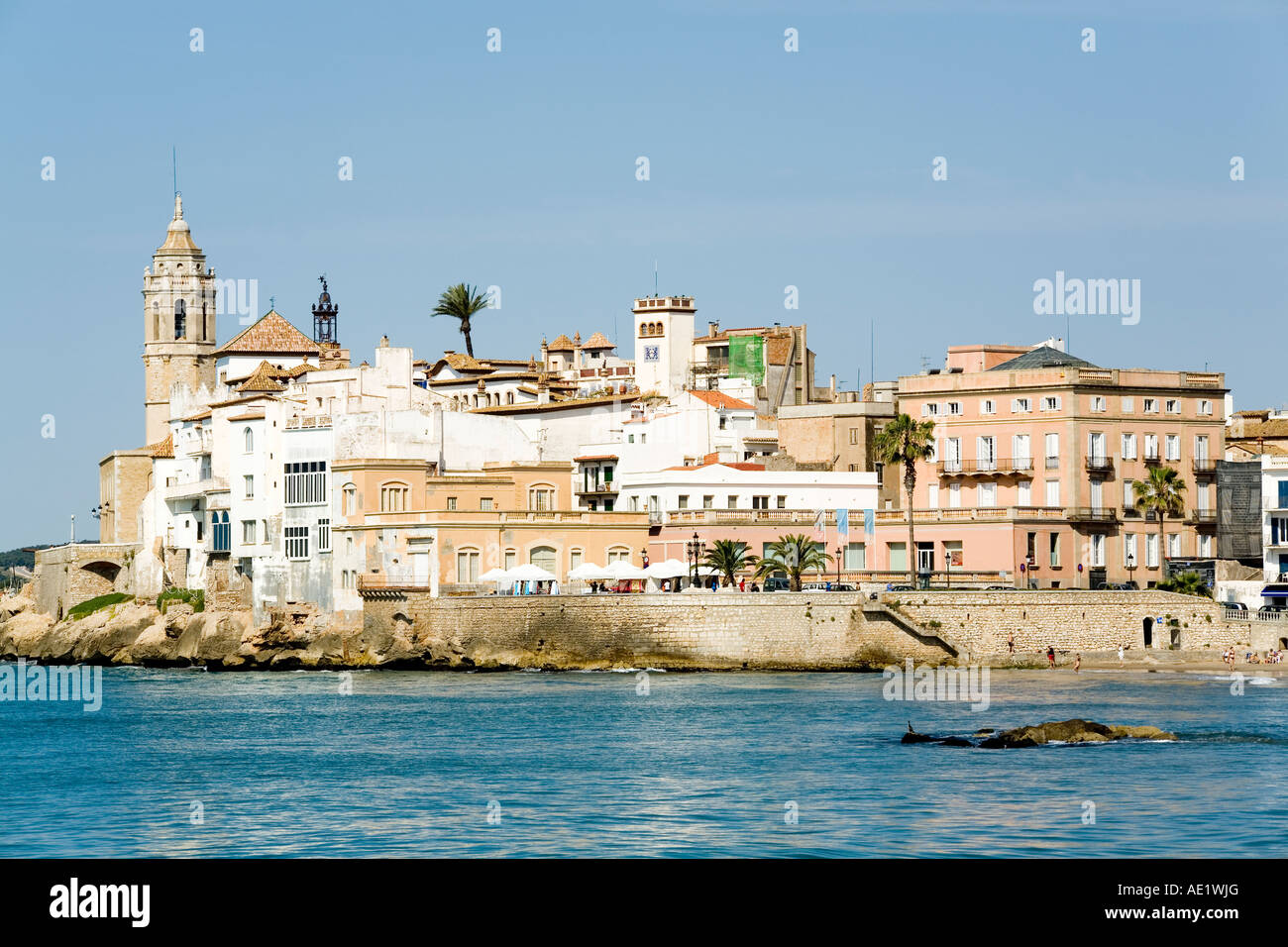 Overview of sitges hi-res stock photography and images - Alamy