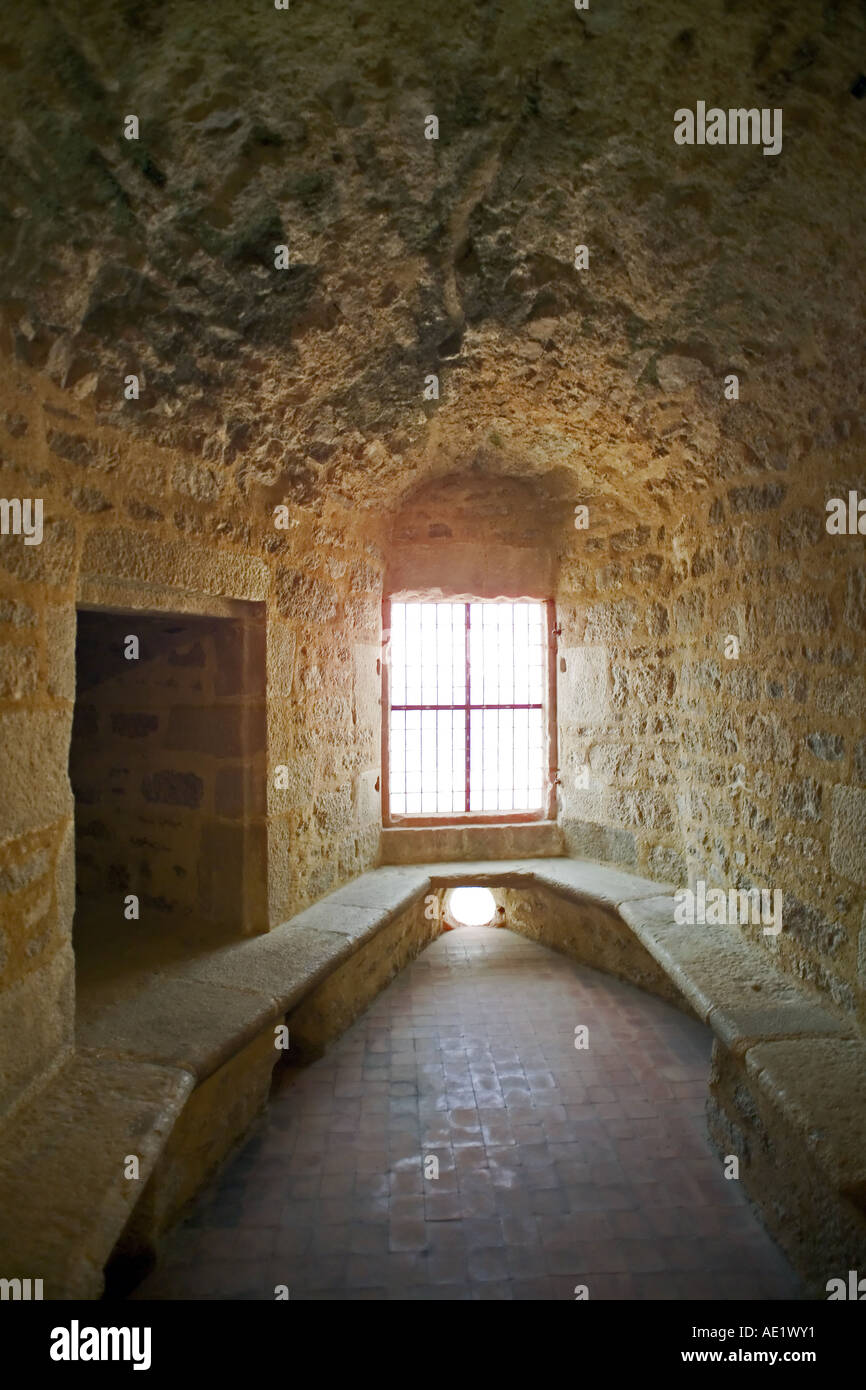 JAIL INSIDE OF DUCHESSE ANNE CASTLE KEEP 13th Century DINAN BRITTANY ...