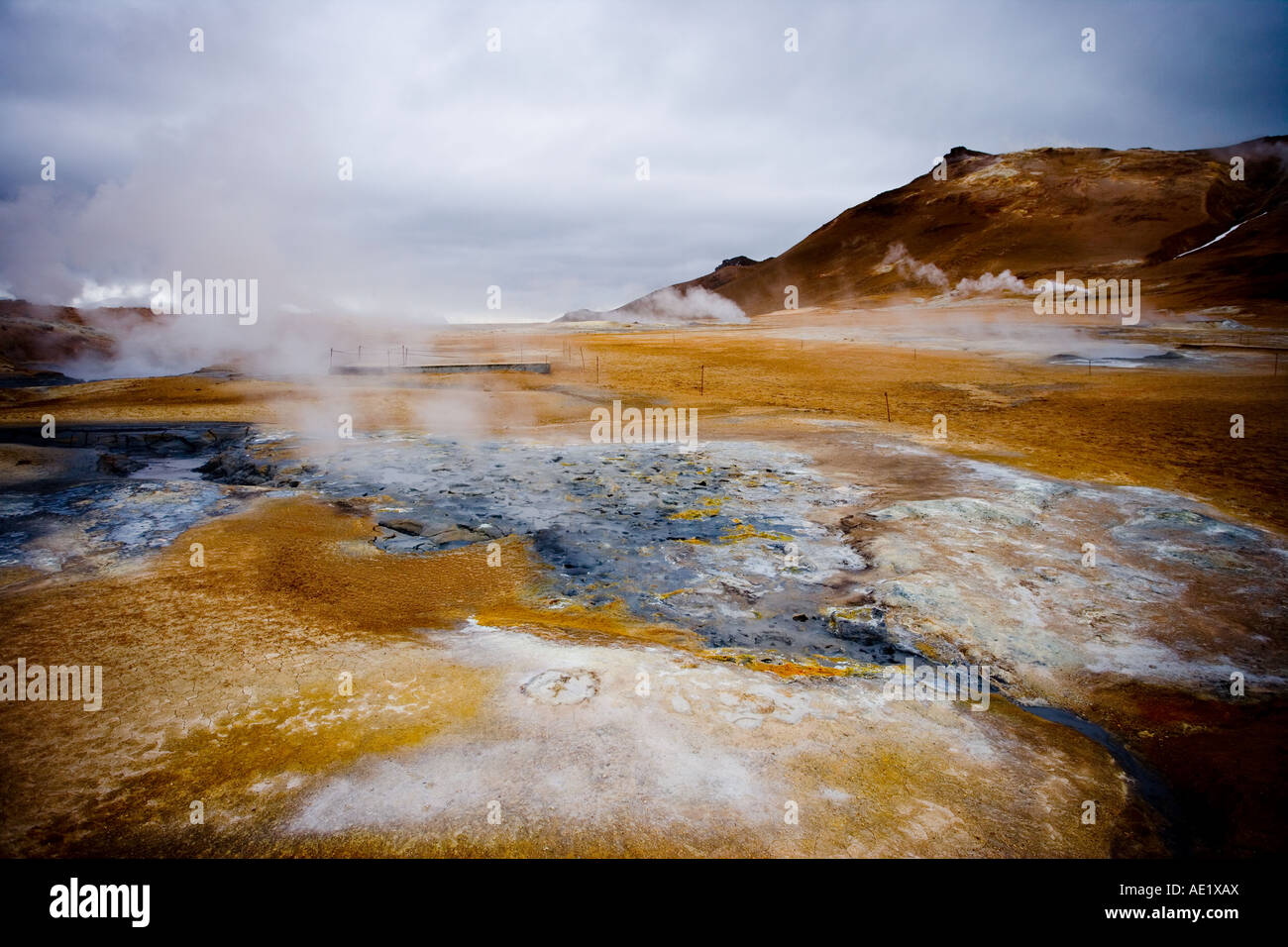 Geothermal hot spring reykjahlid iceland hi-res stock photography and ...