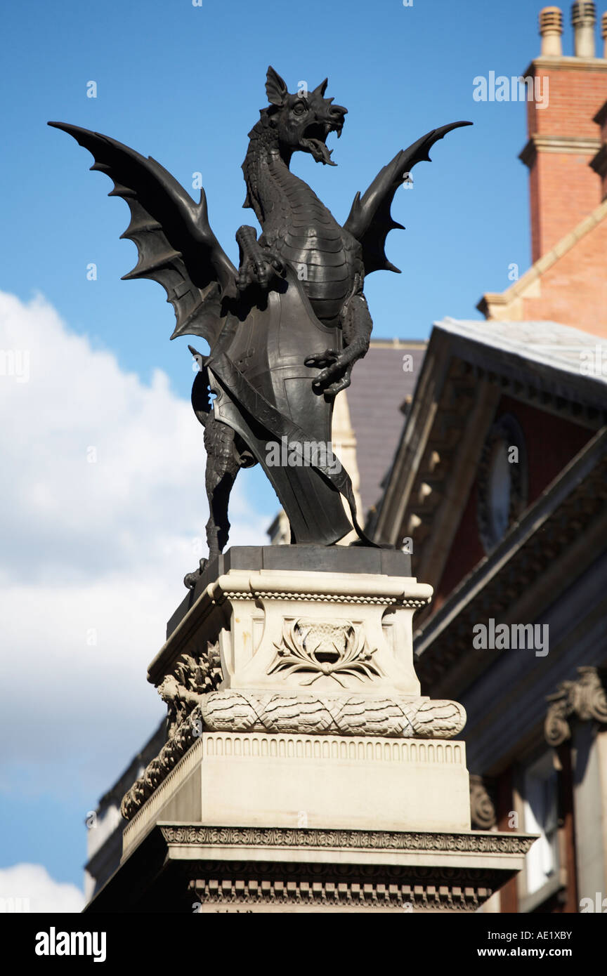 The Griffin symbol of London Fleet Street London England Stock Photo ...