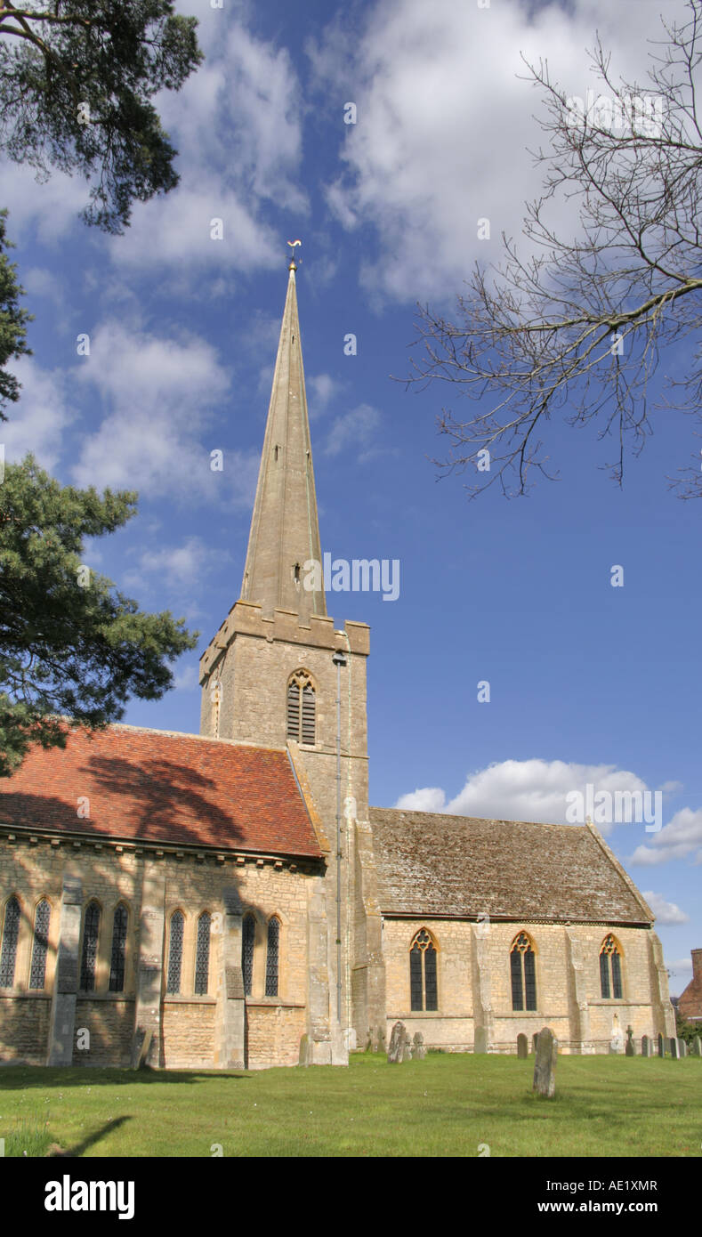 Bredon Church near River Avon Stock Photo - Alamy