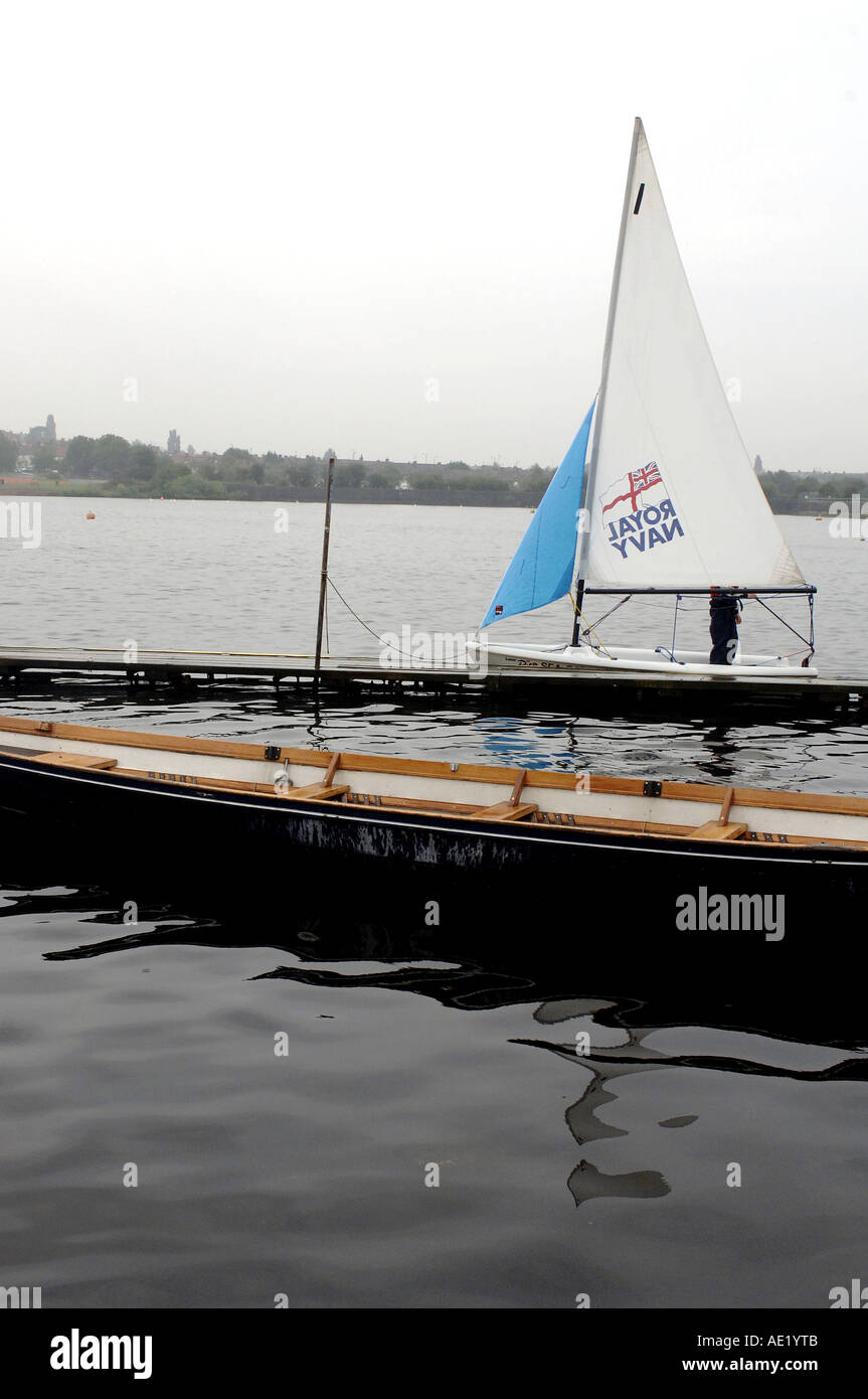 The Sea Cadets, Welsh Harp Sailing Association, London, UK Stock Photo ...