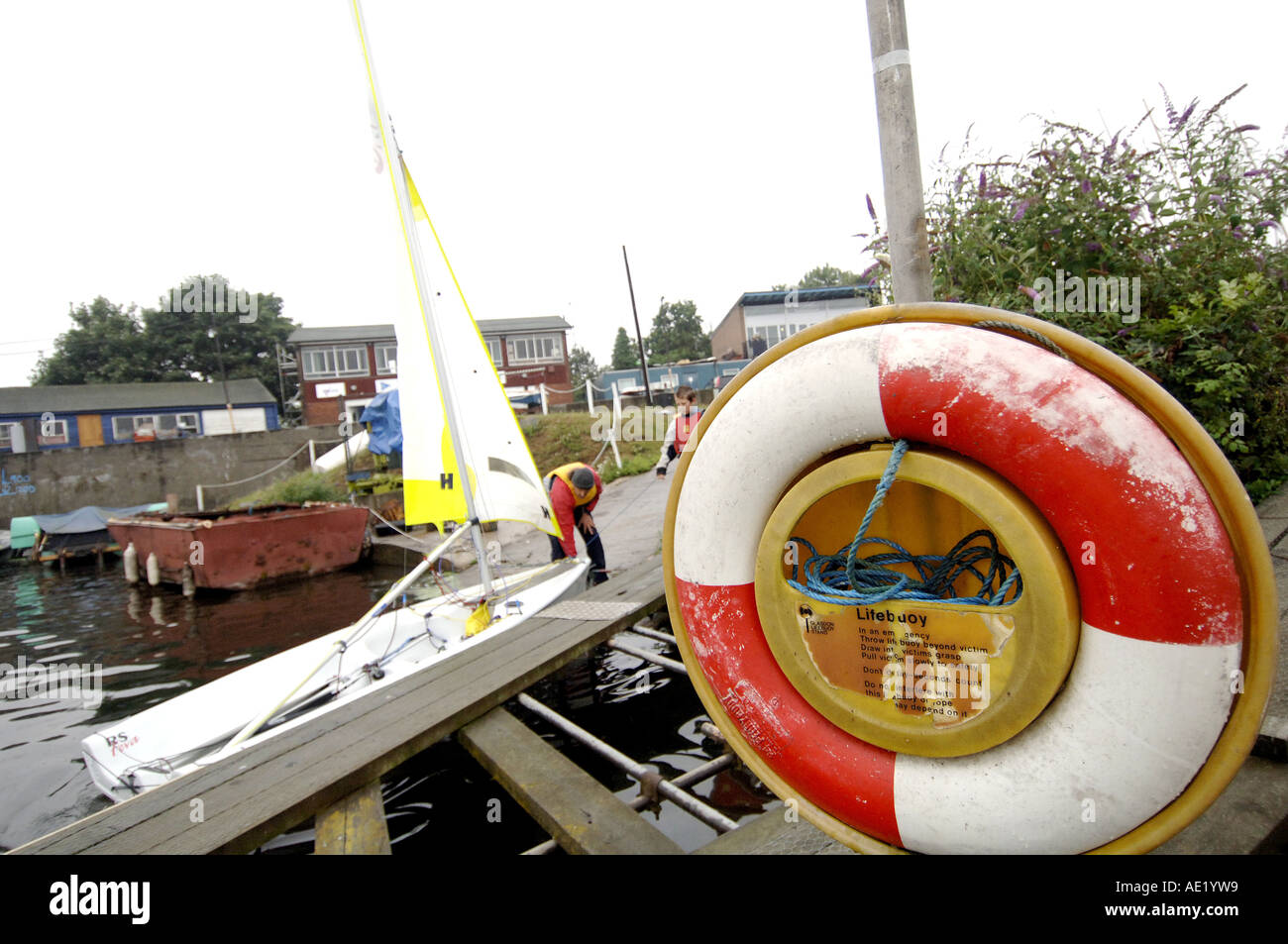 The Sea Cadets, Welsh Harp Sailing Association, London, UK Stock Photo ...