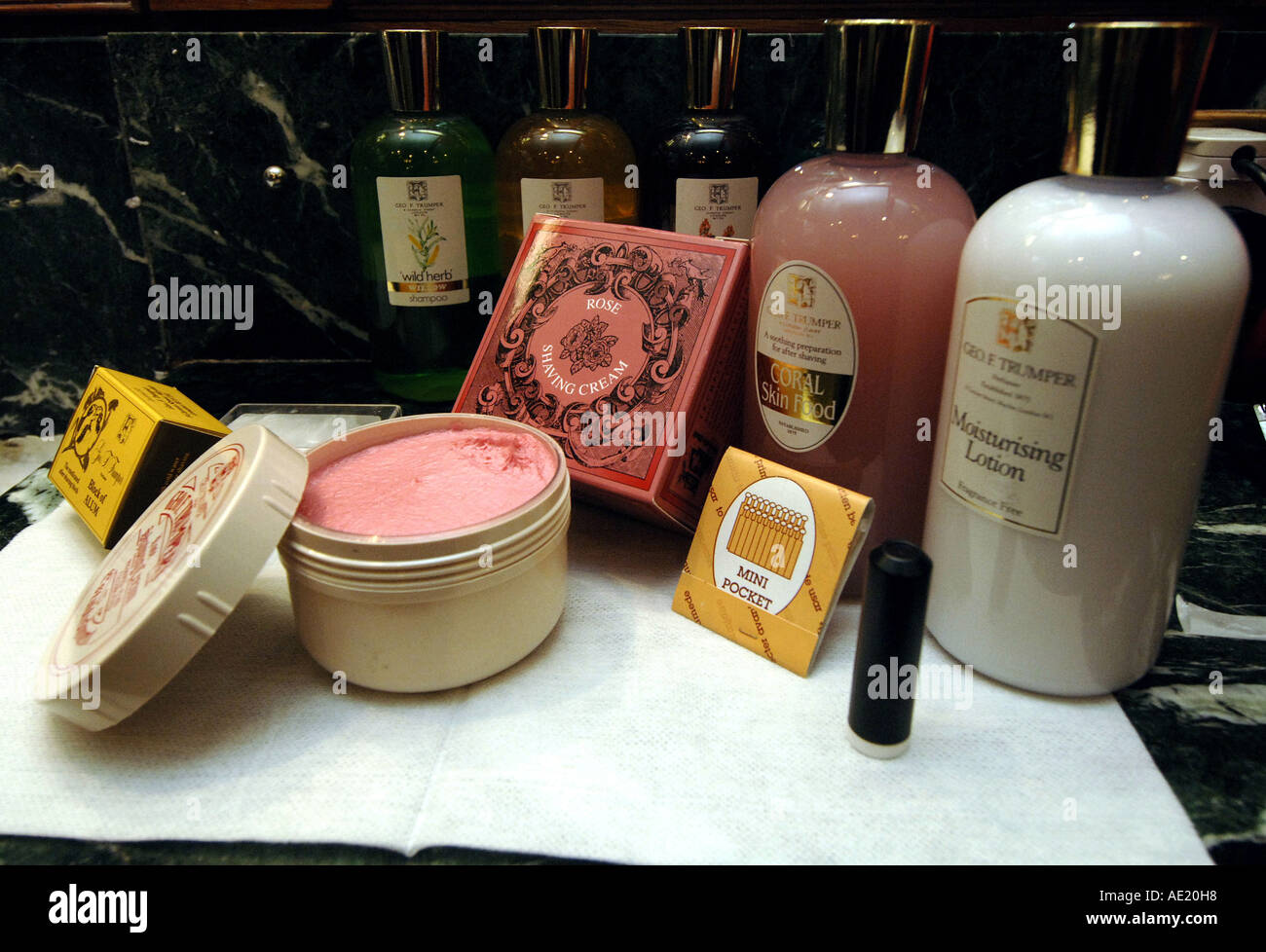 Geo F Trumpers barbershop, Mayfair, London, UK Stock Photo - Alamy