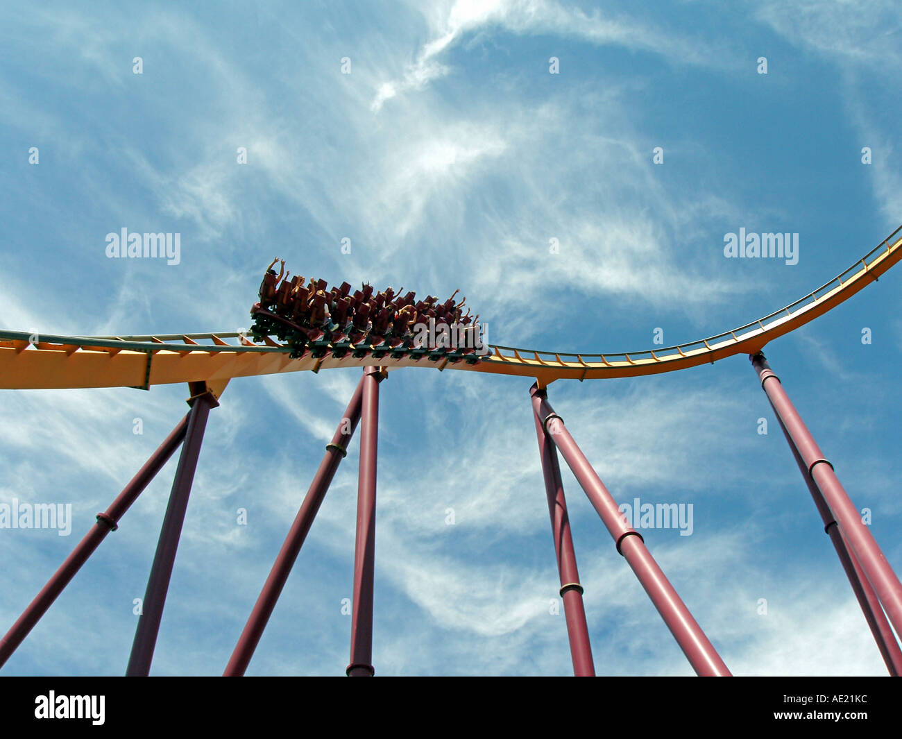 Raging Bull Roller Coaster Logo