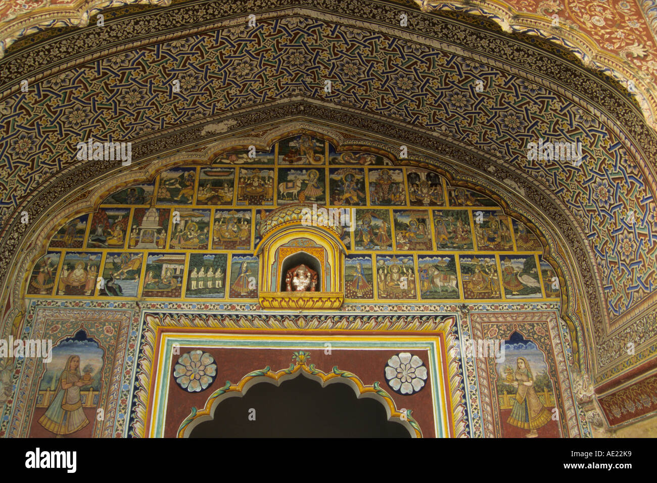 Samode haveli jaipur hi-res stock photography and images - Alamy