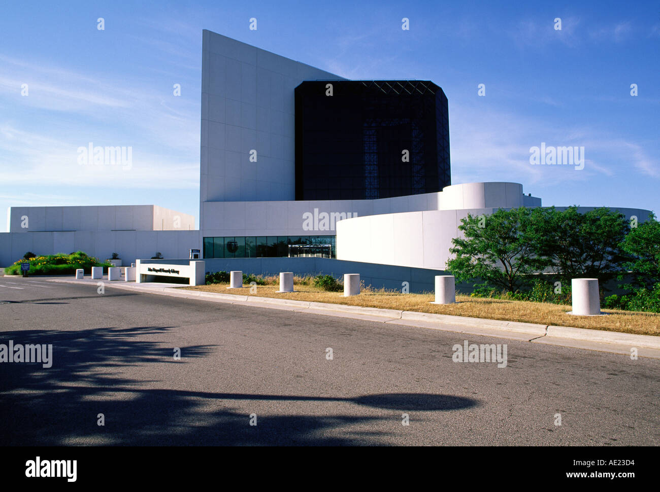 John F Kennedy presidential library, Boston, Massachusetts Stock Photo ...