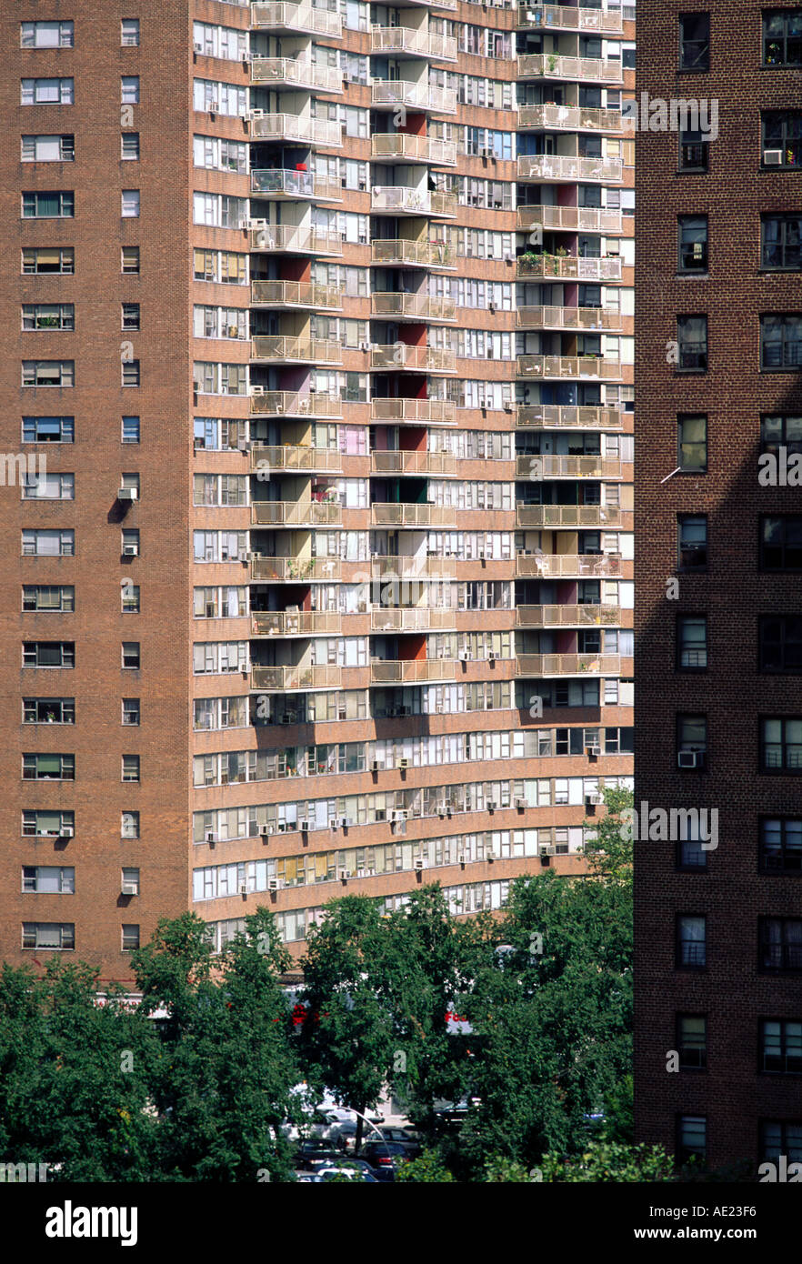 Apartment high rise Lower East Side Manhattan Stock Photo - Alamy