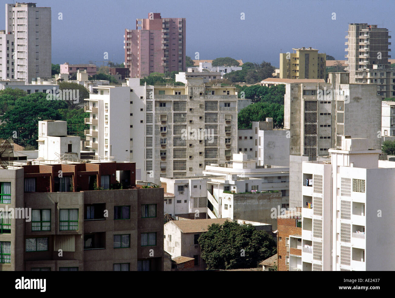 City center dakar senegal hi-res stock photography and images - Alamy