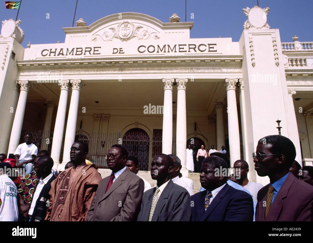 Politicians and business men, Dakar, Senegal Stock Photo - Alamy